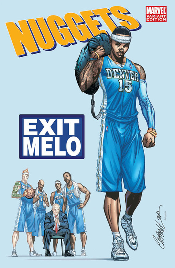 Da Spot: ESPN x Marvel Comics – NBA Team Covers