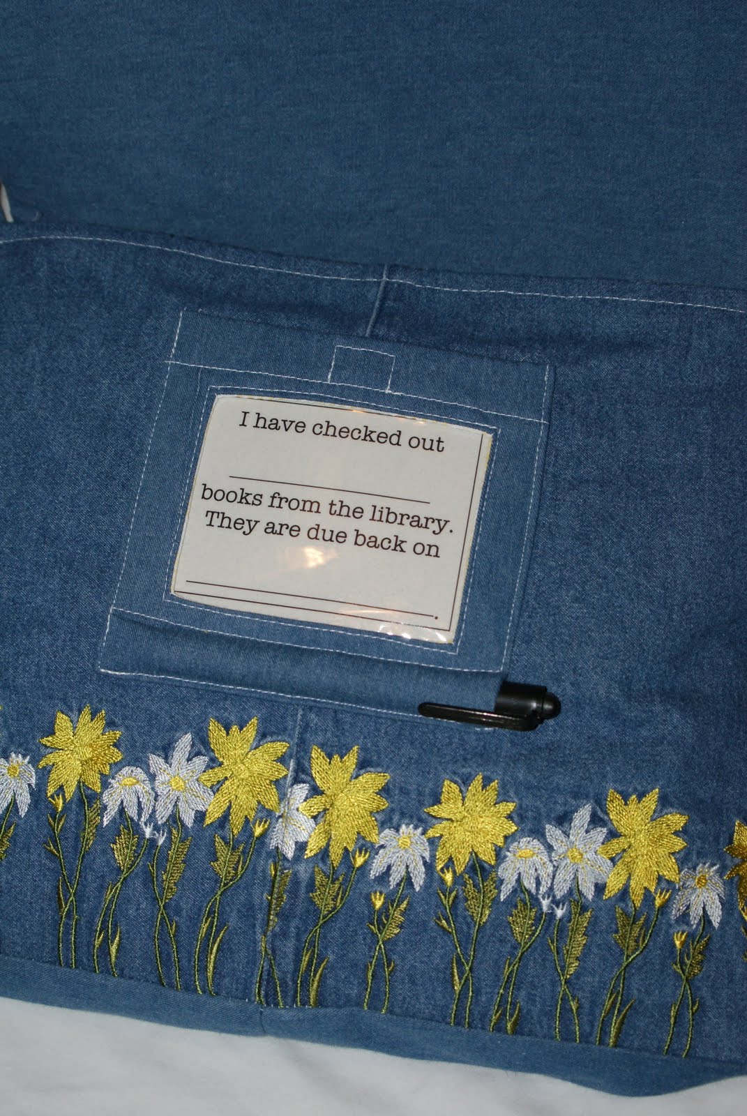 Second Chances by Susan: Library Book Bags
