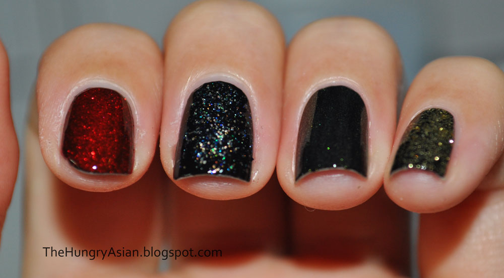 Color Club Enchanted Holiday Swatches and Review