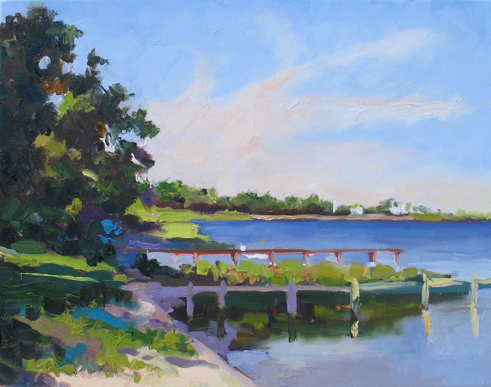 Nel's Everyday Painting: Morning View - SOLD