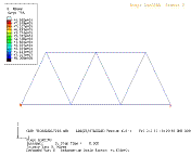 MECHANICAL: STATIC ANALYSIS OF A TRUSS using abaqus