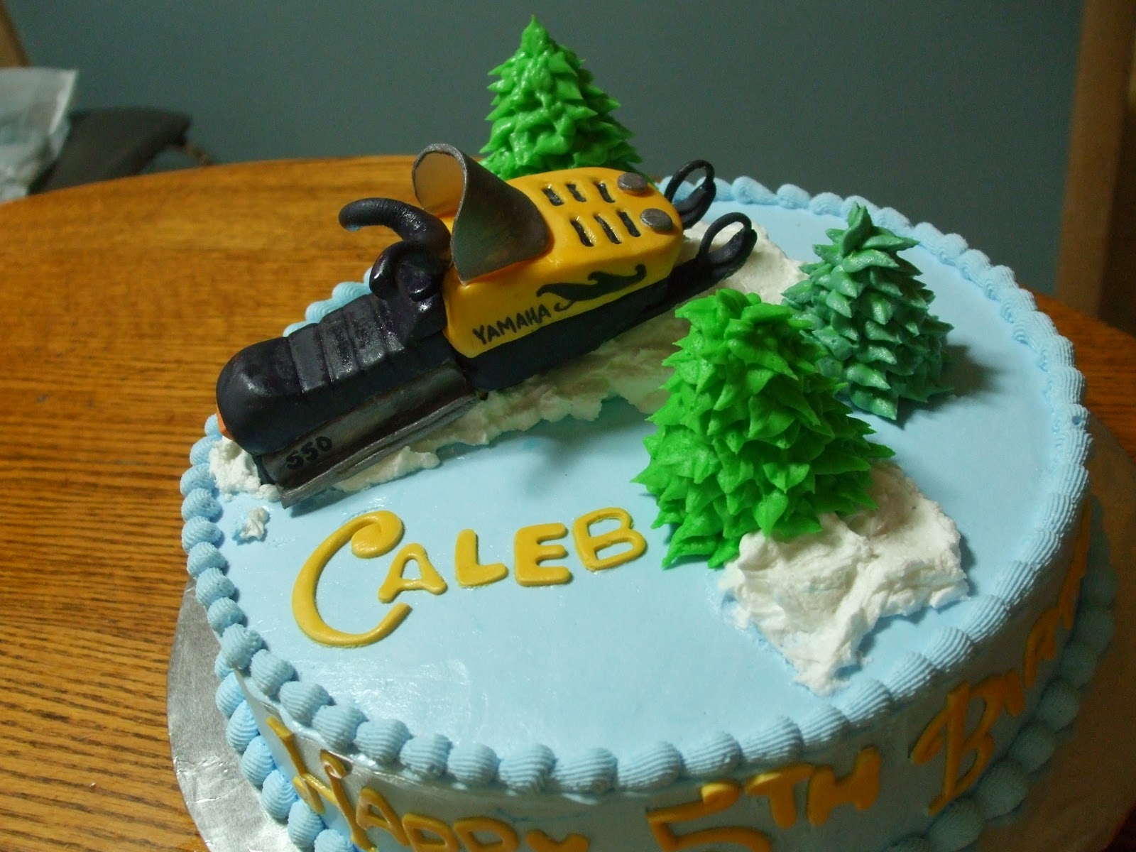 Cakes by Paula: Snowmobile Cake