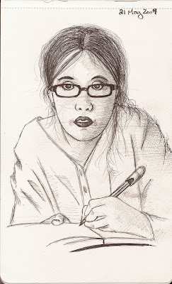 Victoria Belisle Illustration: Journalistic Drawing: Practice Session