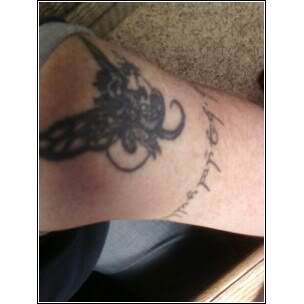 Infinity Tattoo: Elijah Wood Tattoo