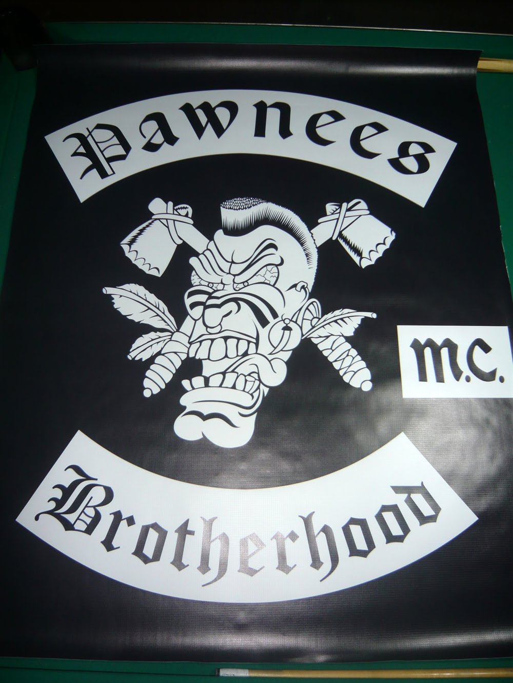 Pawnees MC Barcelona: Pawnees MC en Comancheros MC Leon