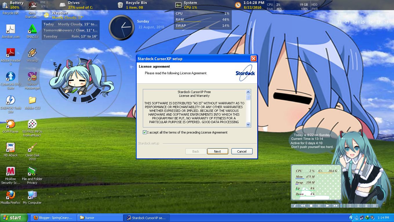 SpringCeary: kursor anime