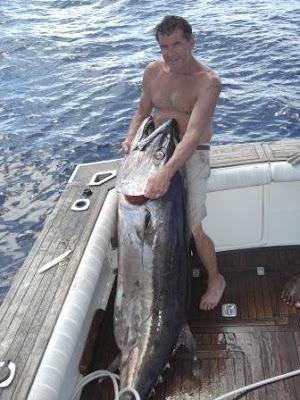 Nearly took the All Tackle Dogtooth Tuna world record today ...