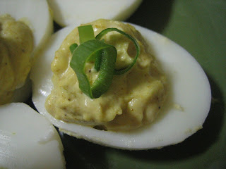 dinner party: ode to a deviled egg