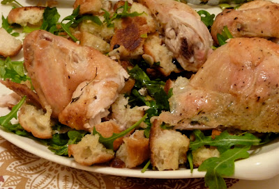 dinner party: zuni cafe roasted chicken and bread salad (omg)