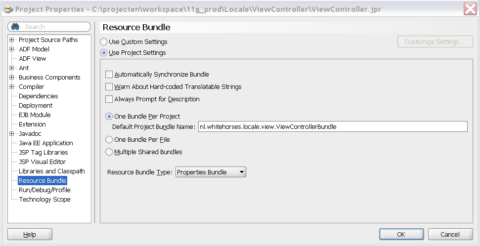 Java Oracle Soa Blog Generate Resource Bundles For Adf