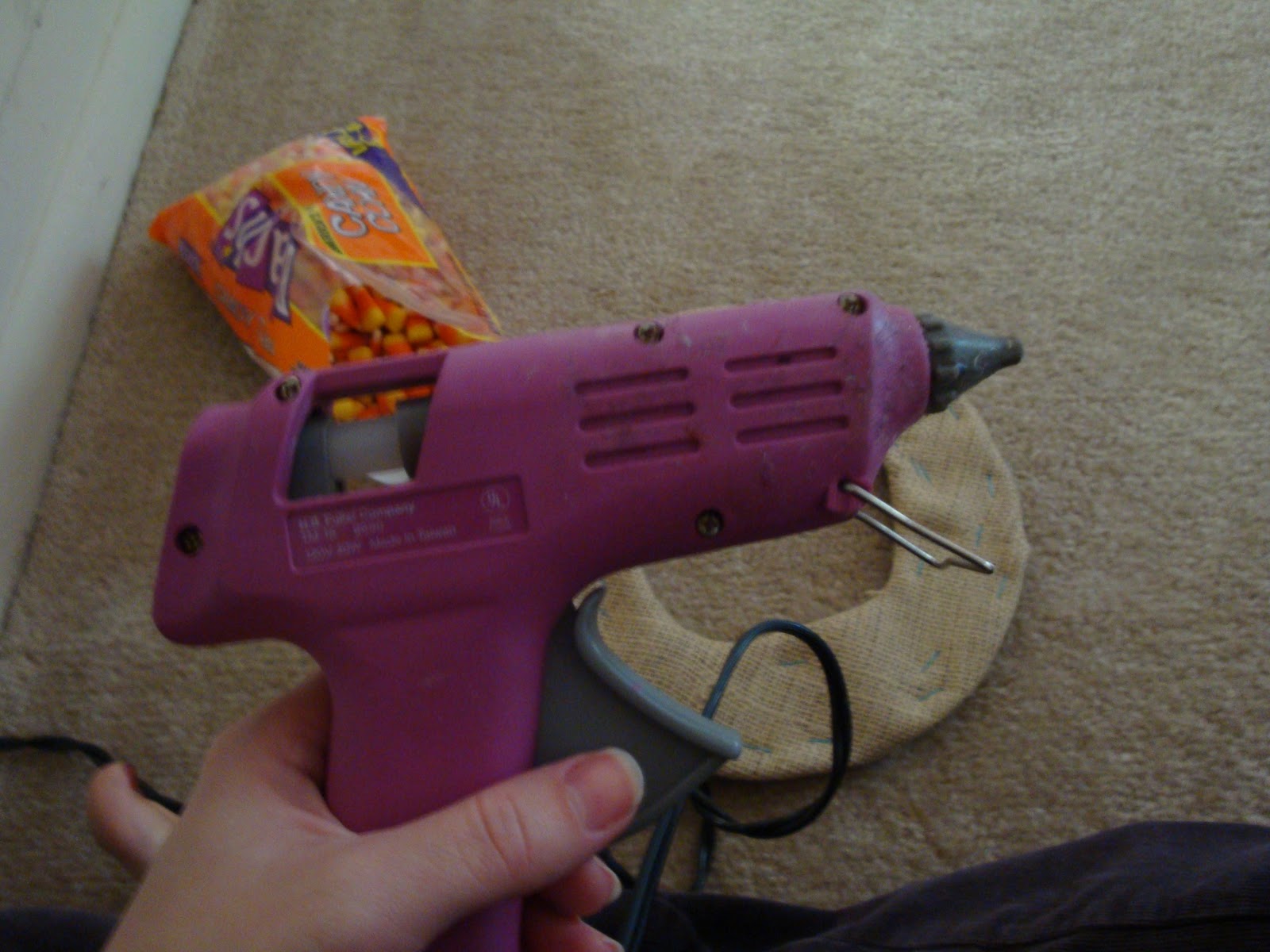 Life as a Pepin: Candy Corn Wreath