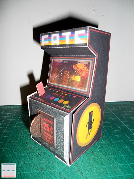 Arcade cabinets papercraft - forwardrewa