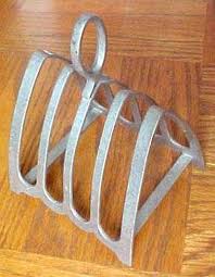 All about Antiques: All about Antique :Antique Brass Rack Toast Letters