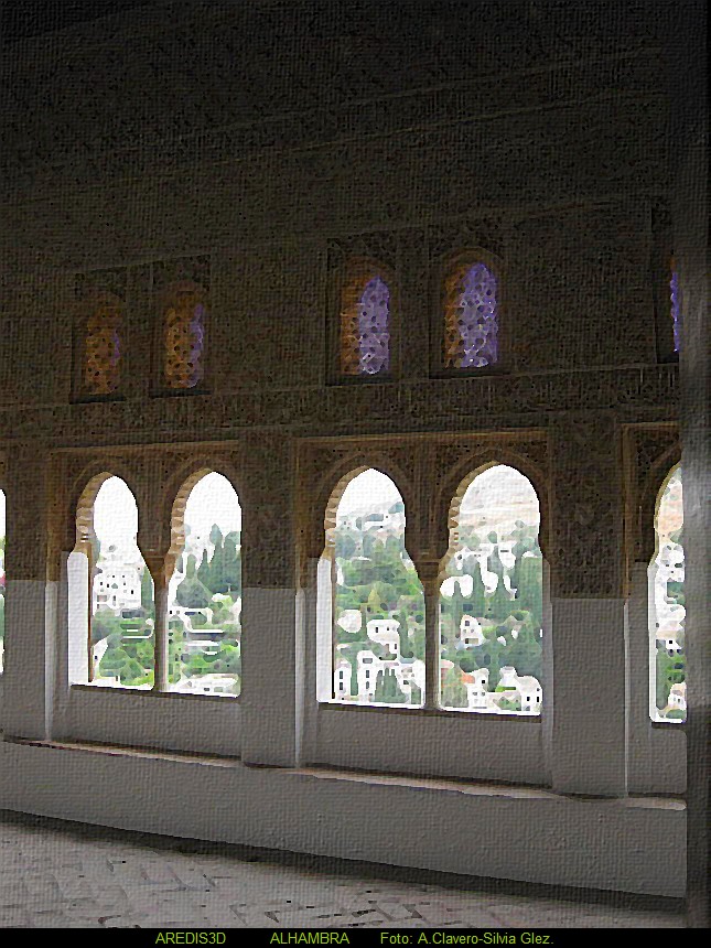 ArteBlog: La Alhambra de Granada: Sala del Mexuar