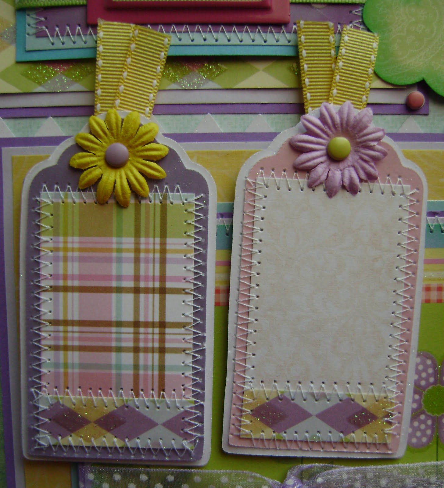 Alicazam: Scrapbook Layout 2: Easter