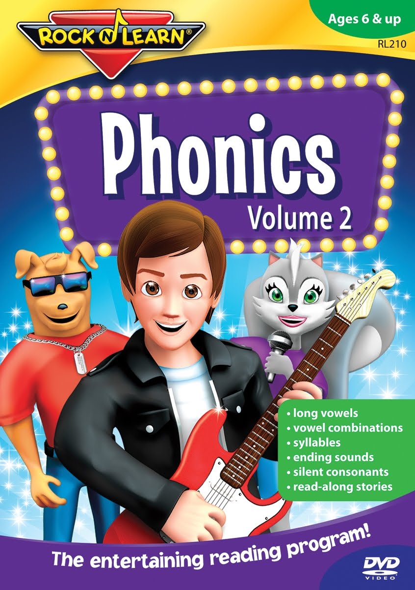 Shawn's Sharings: Rock 'N Learn Phonics DVD Review & Giveaway