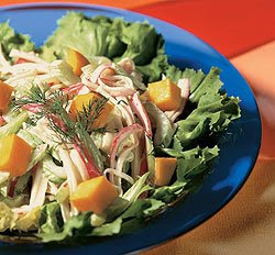 PANELA CHIC 2: SALADA LIGHT COM KANI-KAMA