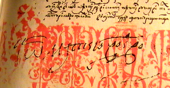 Semnături celebre: Matei Basarab