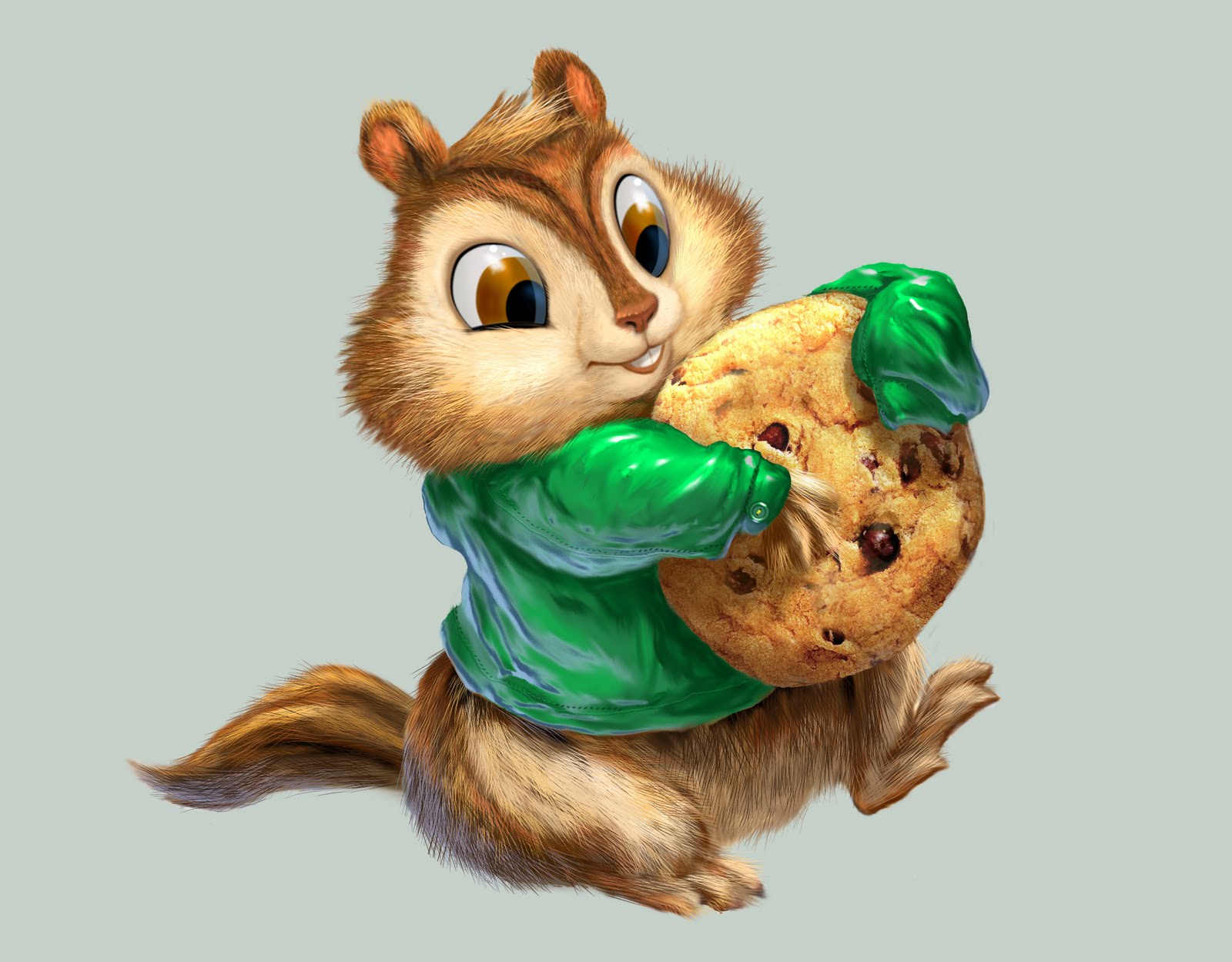 The Happy Brush: Chipmunks 1, Character Painting in Photoshop,