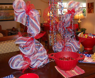 Party Ideas by Mardi Gras Outlet: How to: Red, White and Blue Star ...
