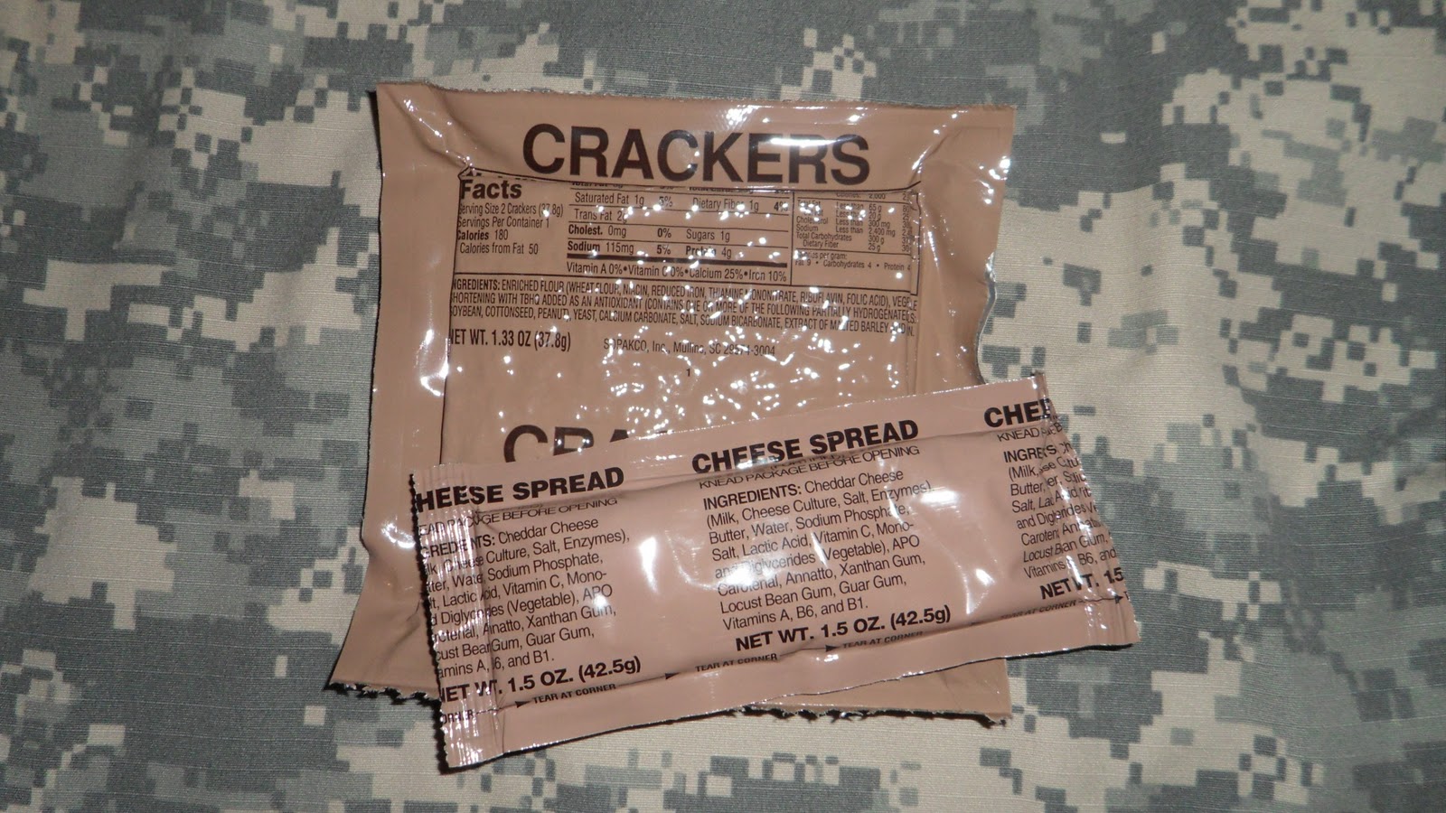 My view from UP here...: Great Question Layla! What's inside an MRE?