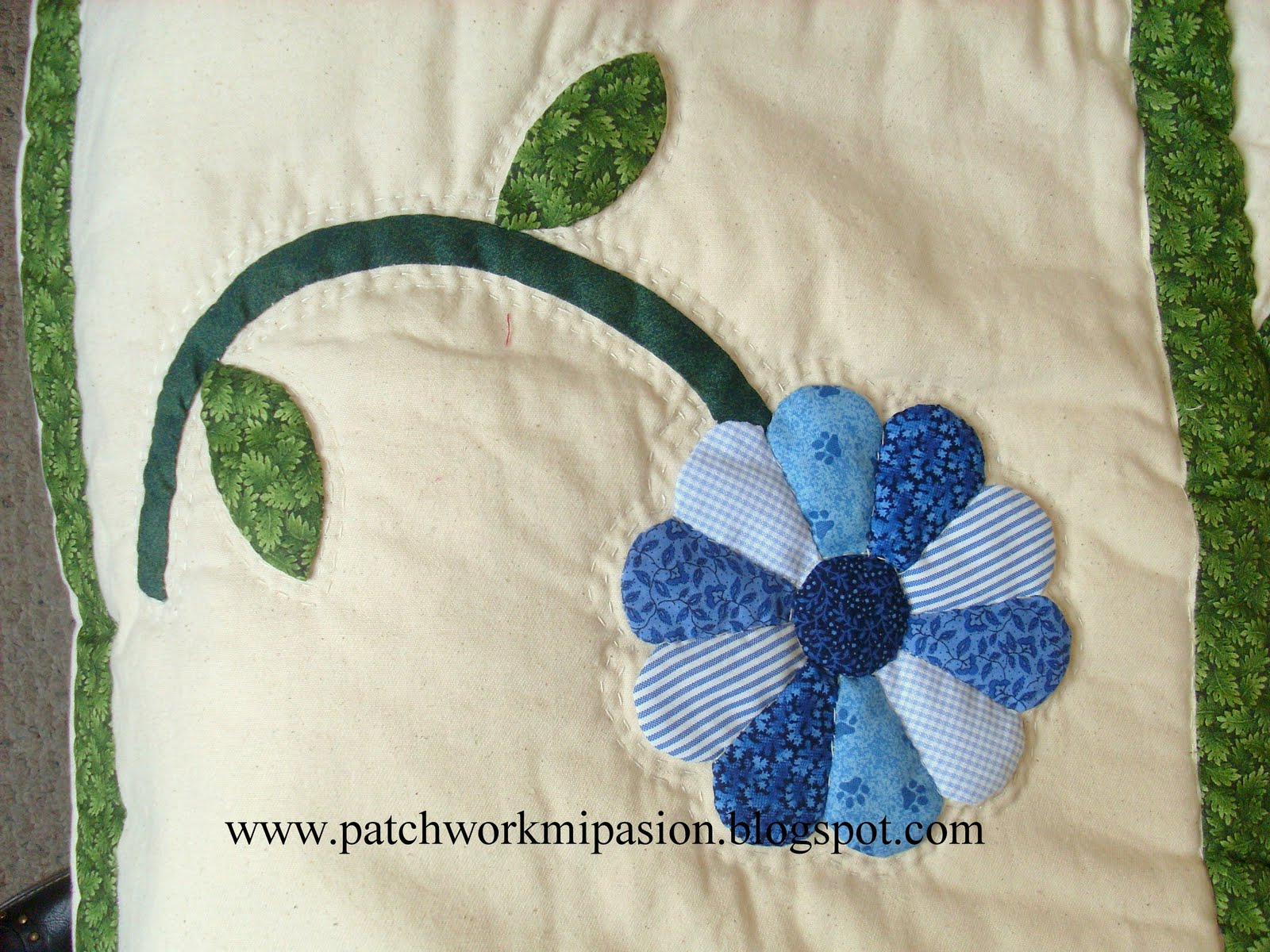 PATCHWORK MI PASION: CUBRECAMA INGRID