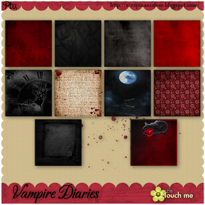 Barbietch: New Scrap Kit **PTU** Vampire Diaries