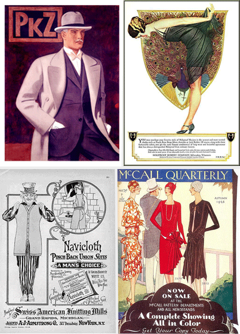 Vintage Ads: Fashion Ads from the 1920s