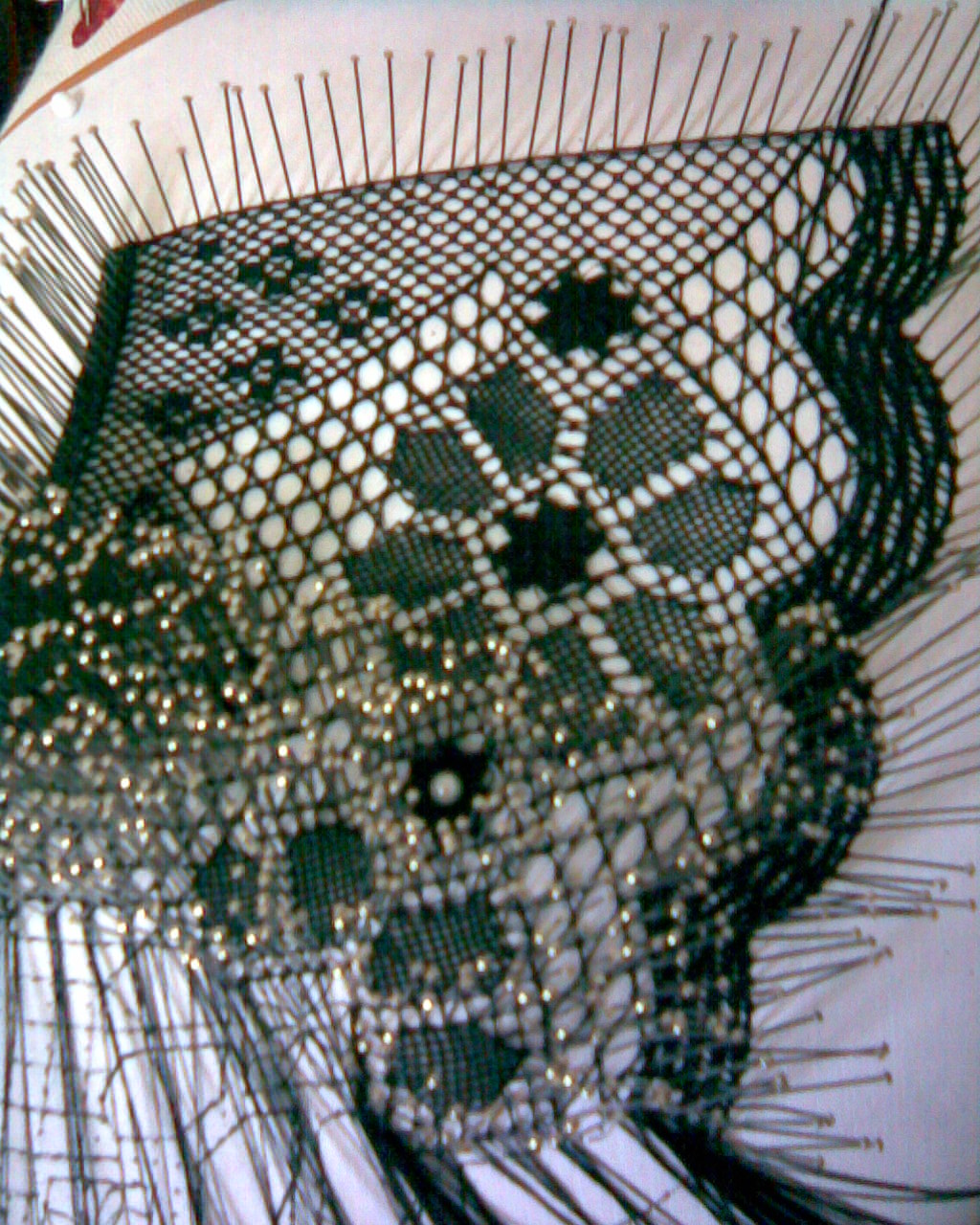 Las labores de Felisa: Abanico... ¡sólo falta la mantilla!