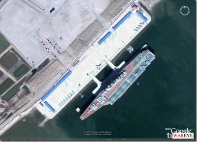 Satellite Photos of Chinese Naval Port