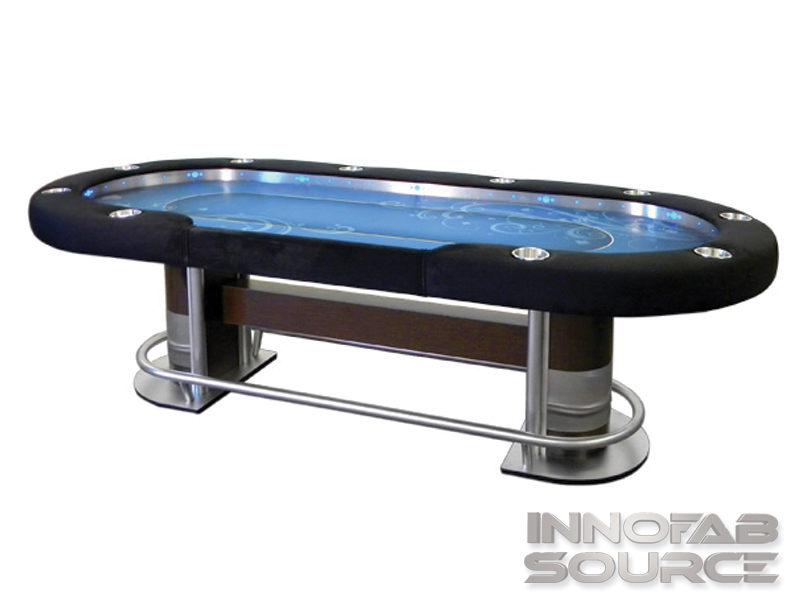 Metal Fabrication & Welding: Poker Table Stainless Steel Design