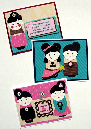 Carmi's Art: Paper Doll Cards