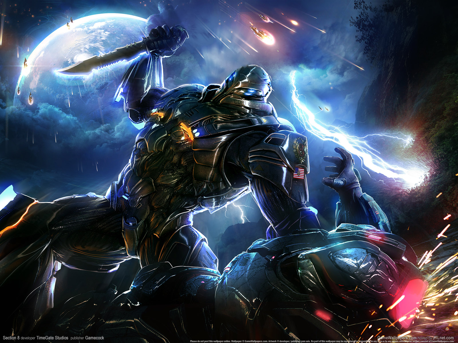 DARK RED GAMES: Section 8