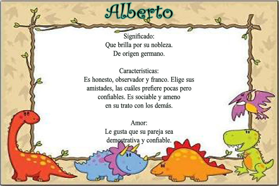 Significado de tu nombre: Significado del nombre Alberto