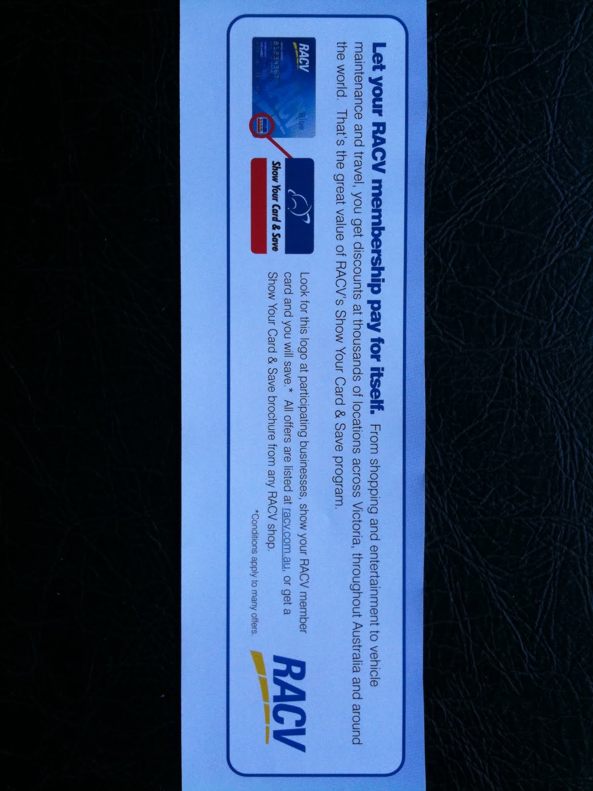 iCuriosity: Be an RACV member and save$$$