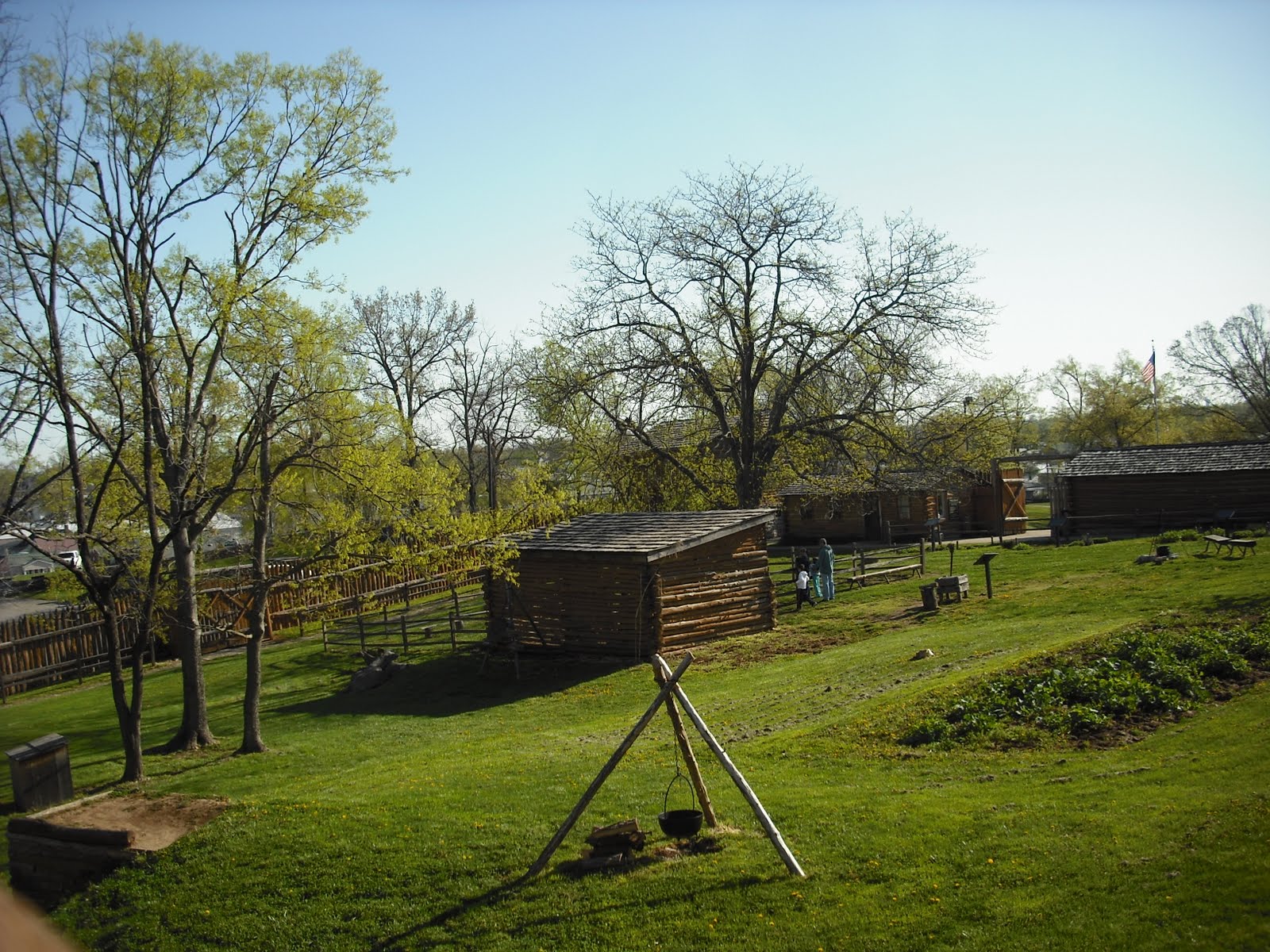 Kentucky Travels: Old Fort Harrod State Park, Kentucky