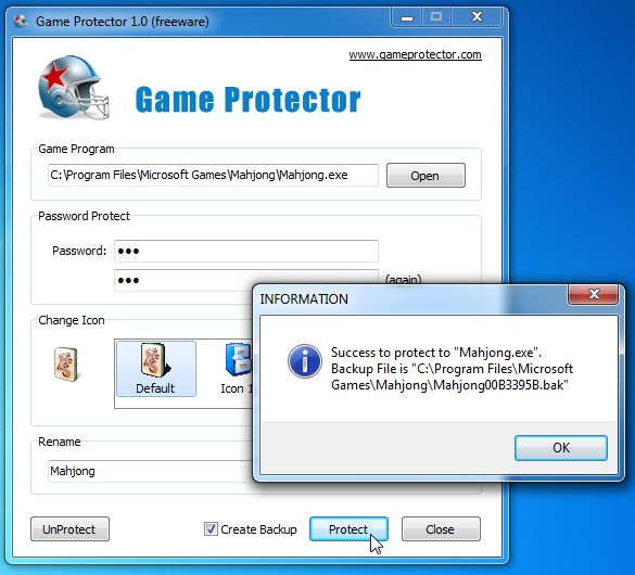 [Windows] Proteksi Game Favoritmu dengan Game Protector