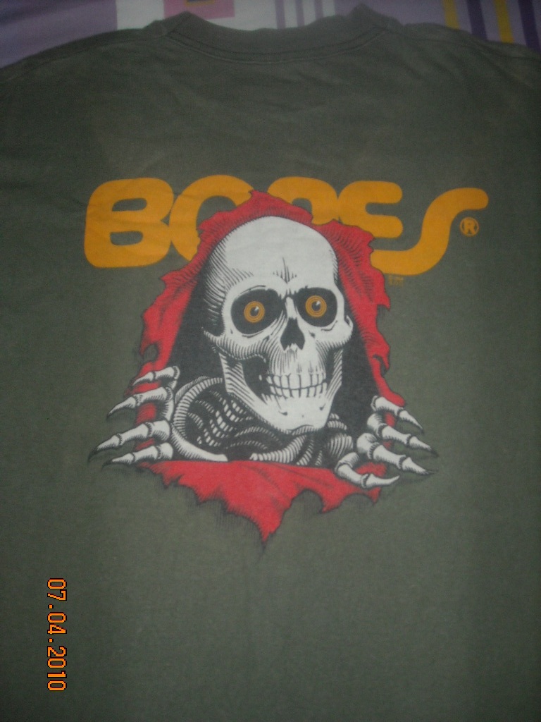 Anak Liar Rocks!: Vintage POWELL PERALTA Bones Ripper Tshirt (SOLD)