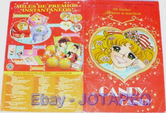 ALBUMS DEL PERU - jotapeq: Candy Candy - Album Rojo 2006