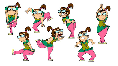 Total Drama Island: Finally ... a few poses