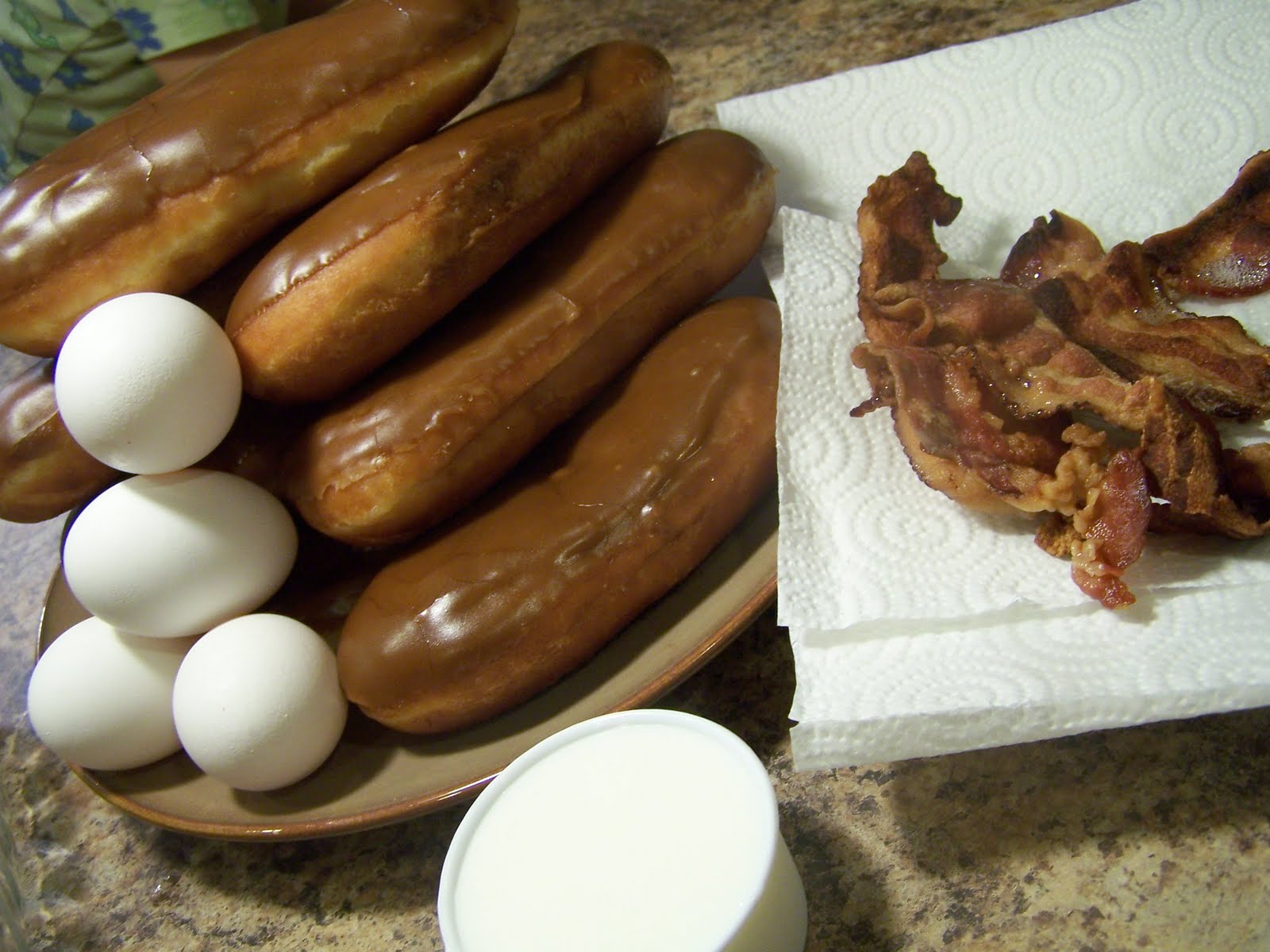 The Peppered Pantry: Maple Bar Bread Pudding