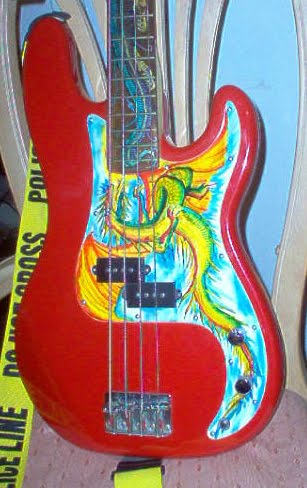 Comet in the Sky: Peavey Milestone Custom Bass Guitar