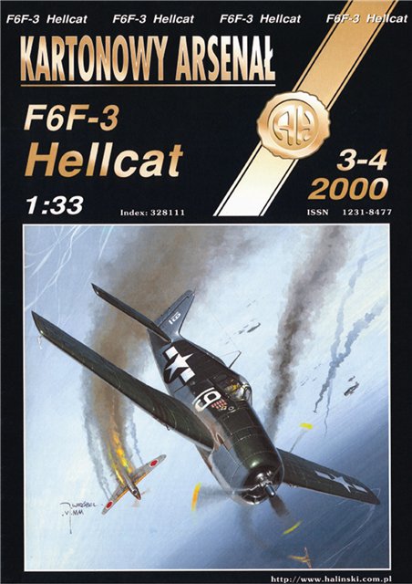 war papercraft: F6F3 Hellcat