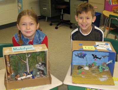 First Grade Fun: Diorama Day