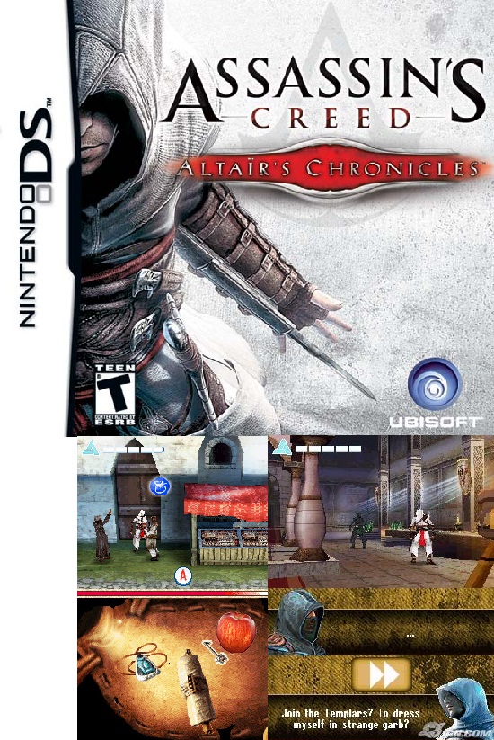 Nintendo Ds Jogos Assassins Creed Altairs Chronicles E