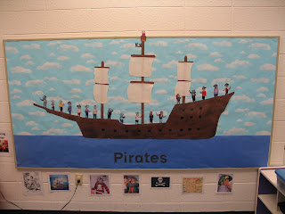 Playing, Learning and Growing: Bulletin Board for Pirates and Treasures