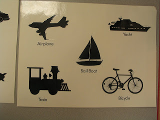 Playing, Learning and Growing: Math Activity: Transportation Shape Match