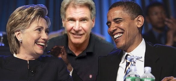 The Sensitive Carpenter: Harrison Ford Time Capsule Celebrates Clinton ...