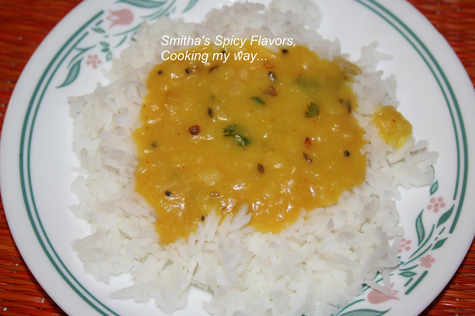 Nimmakaya Pappu / Katti daal / Tempered Lemony Lentils ~ Smitha's Spicy ...