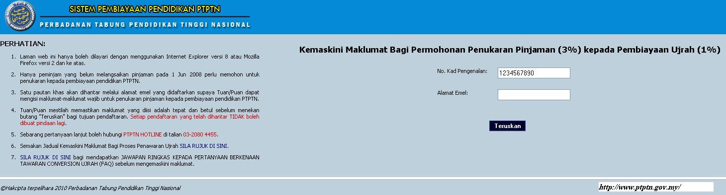 TARC ACCA (Chartered Accountant): PTPTN Interest Rate Reduction